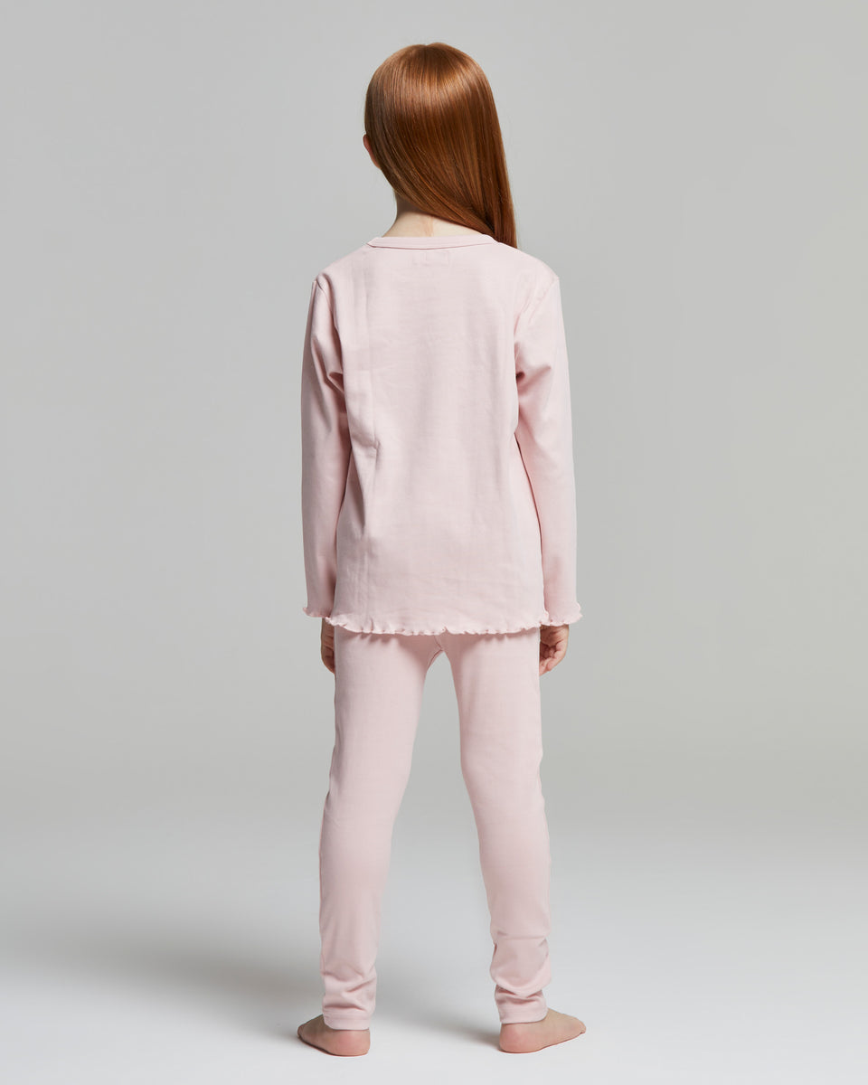 Pigiama Anfissa Quarzo | Pigiama Bambina "Wild Heart" | Pompea