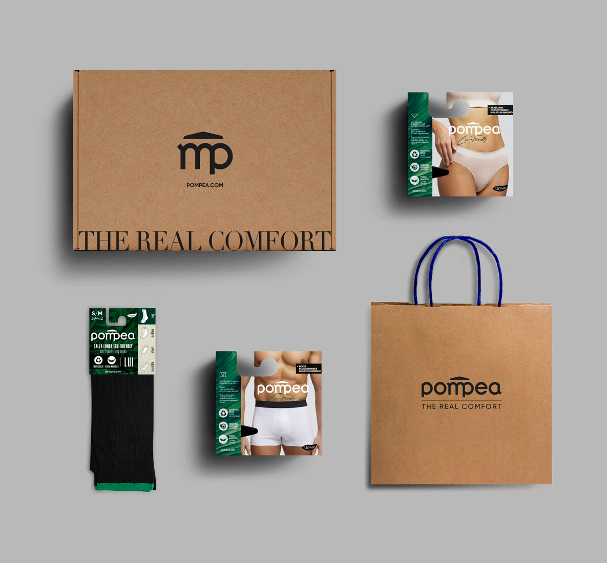 Pompea Official Shop | Abbigliamento e intimo Uomo Donna