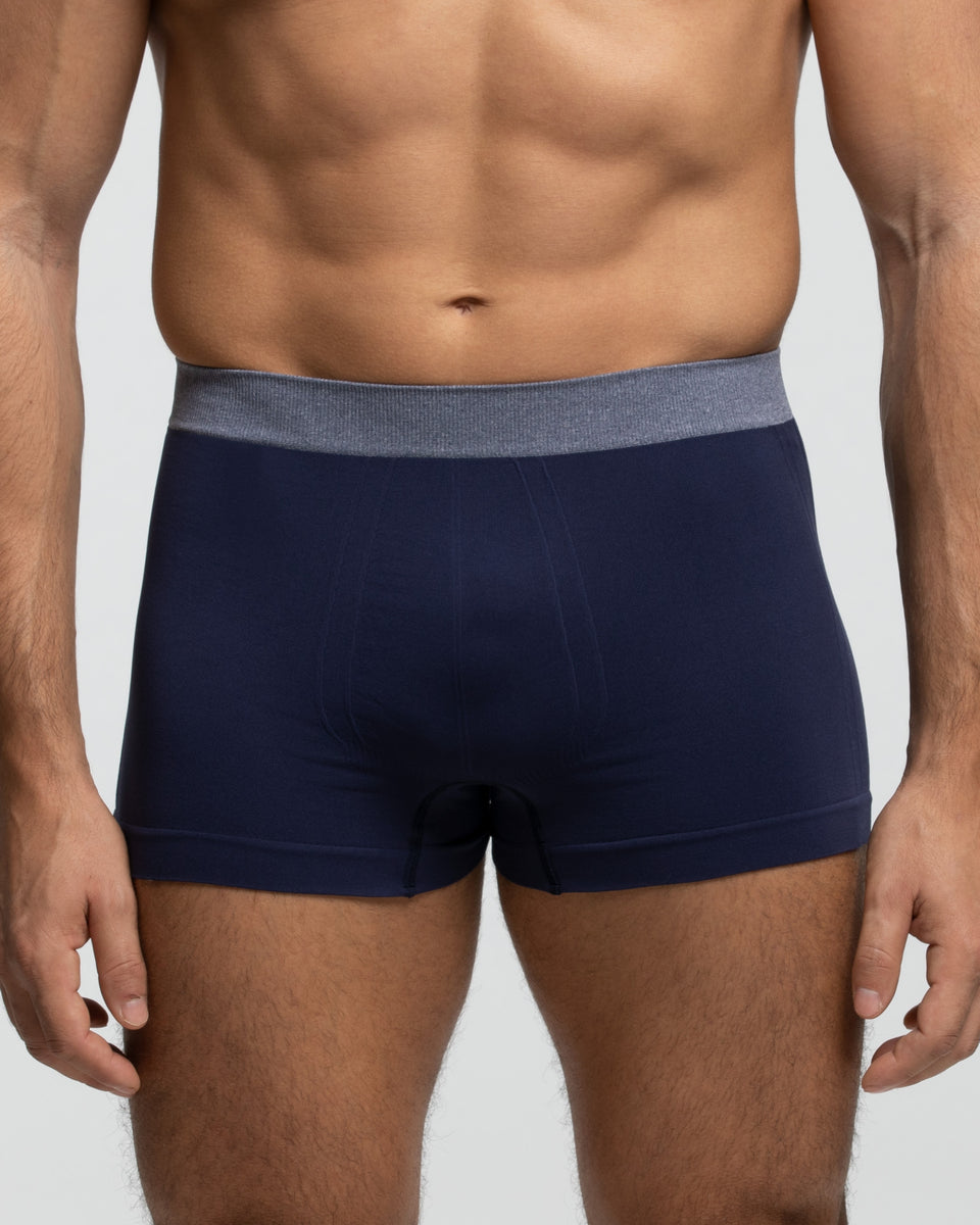Boxer eco-friendly en fil régénéré Fulgar, bleu | Sous-vêtements pour ...