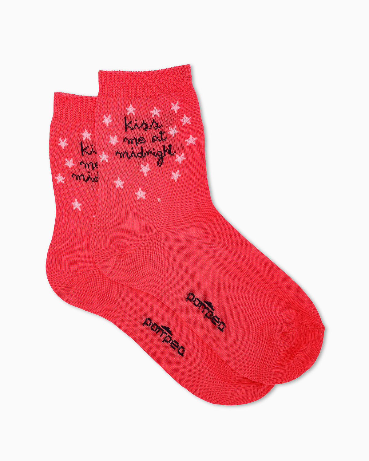Coco coral cotton socks | Girls’ socks | Pompeia